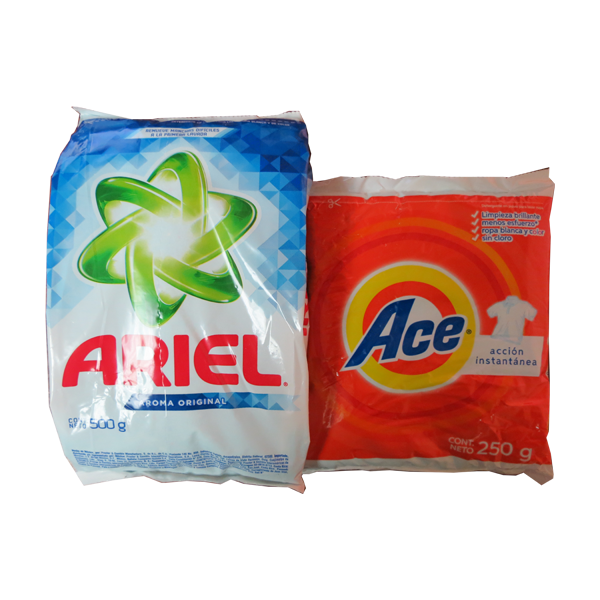 ACE REGULAR 18/500 GR + 4 ARIEL 250 GR | Disroga S.A. de C.V.